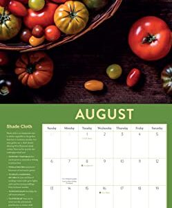 The Year-Round Vegetable Gardener Wall Calendar 2023: Expert Advice for Growing Your Own Food 365 Days a Year