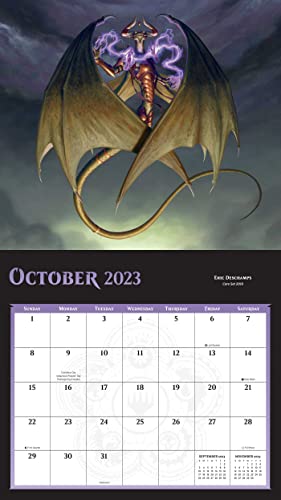 Magic: The Gathering 2023 Deluxe Wall Calendar