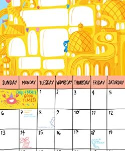 Magical Activity Wall Calendar 2023: Doodles! Mazes! Jokes! 300+ Stickers and a Poster!