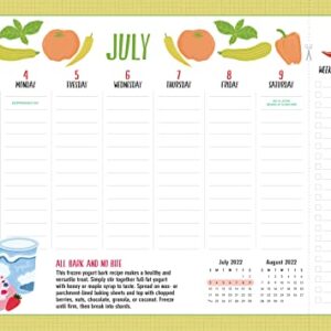 The Kitchen Companion Page-A-Week Calendar 2023: Magnetic - Perfect for the Fridge, Wall, or Desk