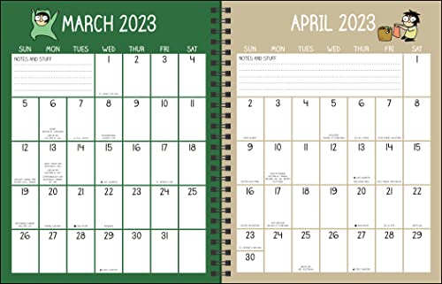 Sarah's Scribbles 16-Month 2022-2023 Weekly/Monthly Planner Calendar: Get It Together!