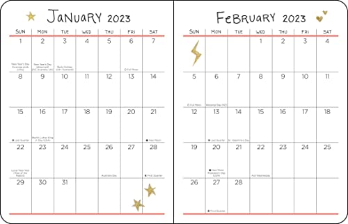 Focus Pocus 16-Month 2022-2023 Weekly/Monthly Planner