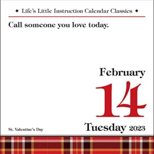 Life's Little Instruction 2023 Day-to-Day Calendar