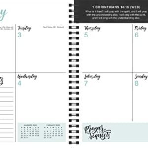 Prayer Journal for Women 12-Month 2023 Monthly/Weekly Planner Calendar