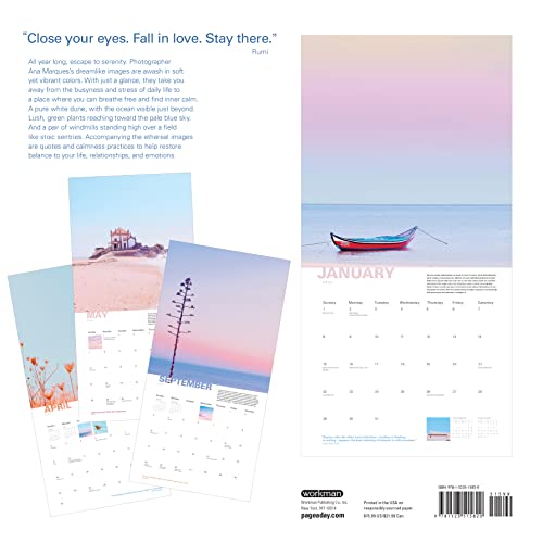 A Calendar of Calm Wall Calendar 2023: Inspirations for a Tranquil Life