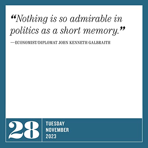 Unforgettable Senior Moments Page-A-Day Calendar 2023: Compulsively Readable Memory Lapses of the Rich, Famous, & Eccentric