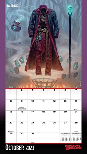 Dungeons & Dragons 2023 Deluxe Wall Calendar