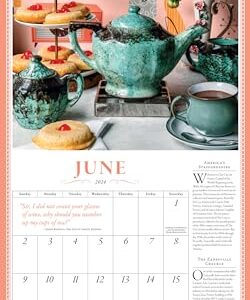 Collectible Teapot Wall Calendar 2024: A Tea Obsessive's Dream Come True