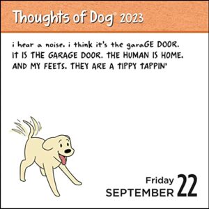 Thoughts of Dog 2023 Day-to-Day Calendar