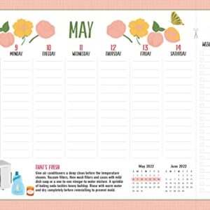 The Kitchen Companion Page-A-Week Calendar 2023: Magnetic - Perfect for the Fridge, Wall, or Desk