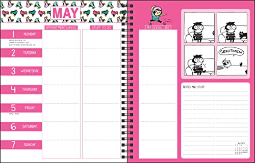 Sarah's Scribbles 16-Month 2022-2023 Weekly/Monthly Planner Calendar: Get It Together!