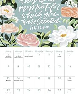 Scriptures and Florals 2023 Wall Calendar