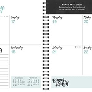 Prayer Journal for Women 12-Month 2023 Monthly/Weekly Planner Calendar