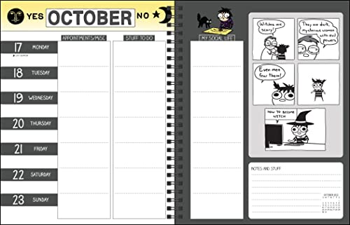 Sarah's Scribbles 16-Month 2022-2023 Weekly/Monthly Planner Calendar: Get It Together!