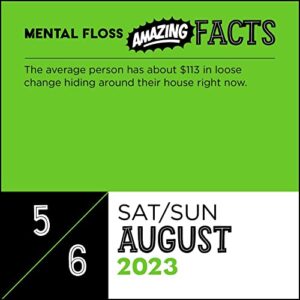 Amazing Facts from Mental Floss 2023 Day-to-Day Calendar: Fascinating Trivia From Mental Floss's Amazing Fact Generator