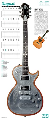 Guitars Wall Calendar 2023: A Year of Classic Images