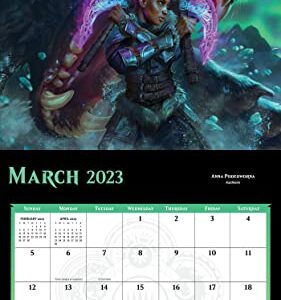 Magic: The Gathering 2023 Deluxe Wall Calendar