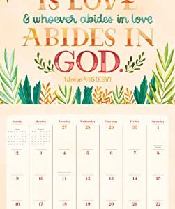 The Illustrated Bible Verses Wall Calendar 2023: Timeless Wise Words of the Bible