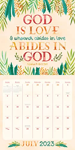 The Illustrated Bible Verses Wall Calendar 2023: Timeless Wise Words of the Bible