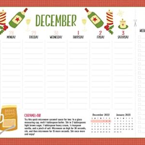 The Kitchen Companion Page-A-Week Calendar 2023: Magnetic - Perfect for the Fridge, Wall, or Desk