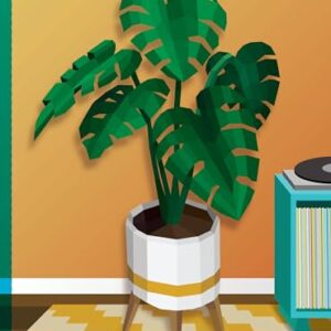 Paint by Sticker: Plants and Flowers: Create 12 Stunning Images One Sticker at a Time!