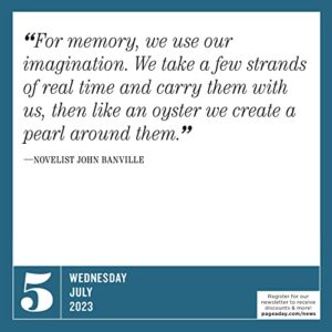 Unforgettable Senior Moments Page-A-Day Calendar 2023: Compulsively Readable Memory Lapses of the Rich, Famous, & Eccentric