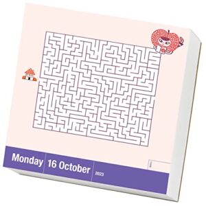 Maze-A-Day Page-A-Day Calendar 2023: Follow the Path to a Sharper Brain!