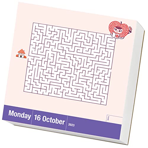 Maze-A-Day Page-A-Day Calendar 2023: Follow the Path to a Sharper Brain!