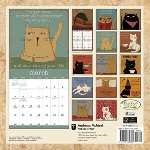 A Year of Snarky Cats 2023 Wall Calendar