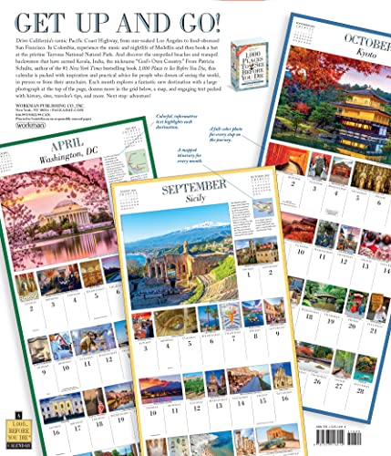 1,000 Places to See Before You Die Picture-A-Day Wall Calendar 2023: A Traveler's Calendar