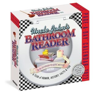 uncle john’s bathroom reader page-a-day calendar 2023: a year of humor, history, facts & fun