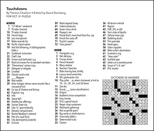 The Puzzle Society Crossword 2023 Day-to-Day Calendar: Puzzle Your Way Through Each Day