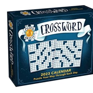 The Puzzle Society Crossword 2023 Day-to-Day Calendar: Puzzle Your Way Through Each Day