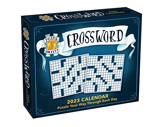 The Puzzle Society Crossword 2023 Day-to-Day Calendar: Puzzle Your Way Through Each Day