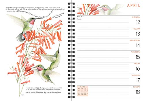 Marjolein Bastin Nature's Inspiration 2021 Monthly/Weekly Planner Calendar