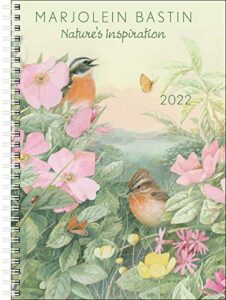 marjolein bastin nature's inspiration 2022 monthly/weekly planner calendar