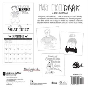 Mary EngelDark 2023 Wall Calendar