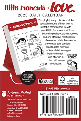 Catana Comics Little Moments of Love 2023 Deluxe Day-to-Day Calendar