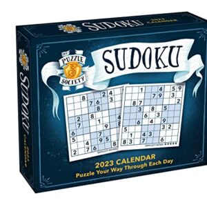 The Puzzle Society Sudoku 2023 Day-to-Day Calendar: Puzzle Your Way Through Each Day