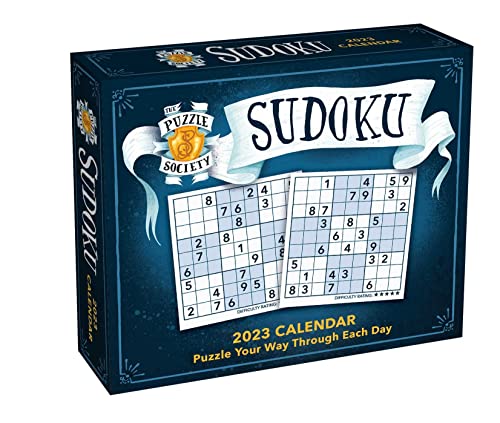 The Puzzle Society Sudoku 2023 Day-to-Day Calendar: Puzzle Your Way Through Each Day