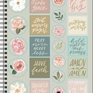 Scriptures and Florals 16-Month 2022-2023 Weekly/Monthly Planner Calendar