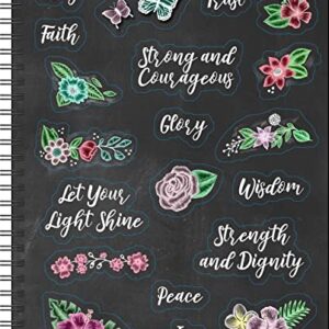 Prayer Journal for Women 12-Month 2023 Monthly/Weekly Planner Calendar