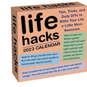 Life Hacks 2023 Day-to-Day Calendar: Tips, Tricks, and Daily DIYs to Make Your Life a Little More Awesome