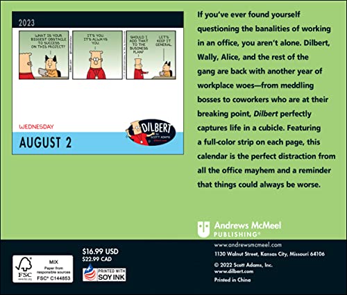 Dilbert 2023 Day-to-Day Calendar