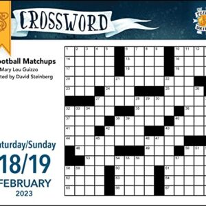 The Puzzle Society Crossword 2023 Day-to-Day Calendar: Puzzle Your Way Through Each Day