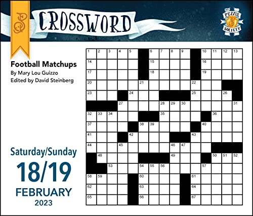 The Puzzle Society Crossword 2023 Day-to-Day Calendar: Puzzle Your Way Through Each Day