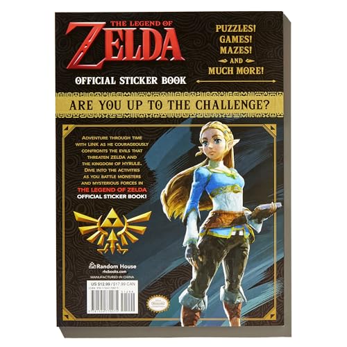 The Legend of Zelda Official Sticker Book (Nintendo®): Over 800 Stickers!