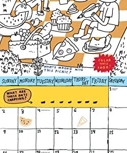 Kid's Awesome Activity Wall Calendar 2023: Includes 300+ Super Fun Stickers!