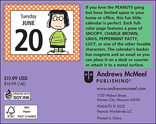 Peanuts 2023 Mini Day-to-Day Calendar