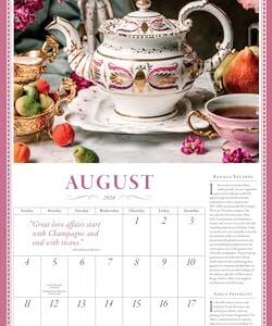 Collectible Teapot Wall Calendar 2024: A Tea Obsessive's Dream Come True